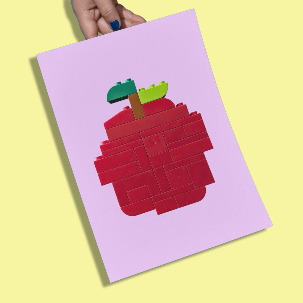Duplo Block Posters and Apple Art Prints — studio huske